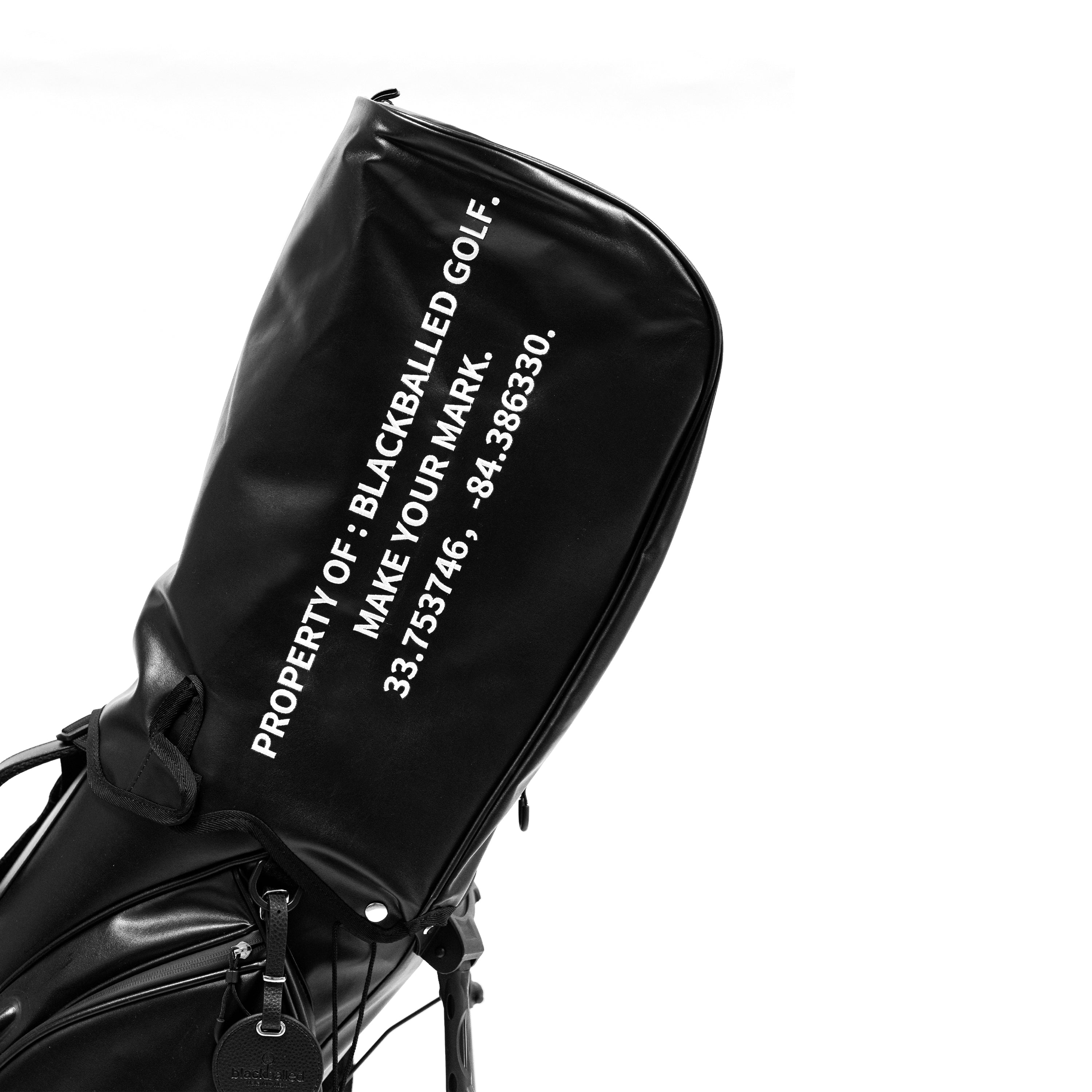 Blackout Tech Bag – Blackballed Golf